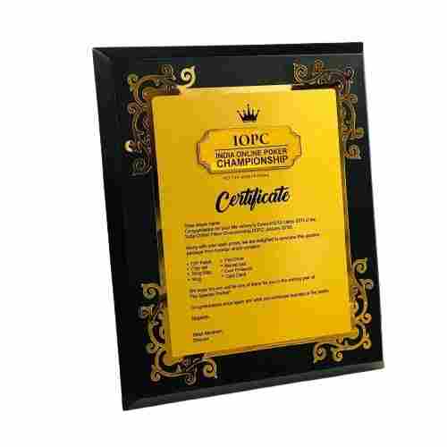 Recognition Program Award Plaque at 1100.00 INR in Mumbai | Rd Custom ...
