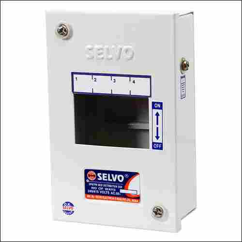 White 4 Pole Mcb Box Sheet Metal Enclosure at Best Price in Noida ...