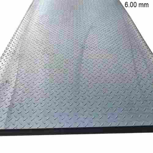 6 Mm Ms Chequered Plate Application: Construction at Best Price in ...