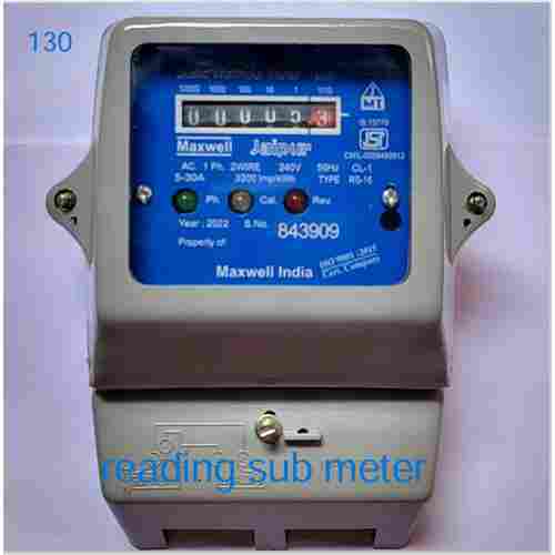 White Reading Sub Meter at Best Price in Mumbai | M/s Bherav Enterprises