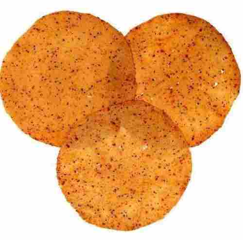 Round Spicy And Crunchy Masala Papad Additives: D at Best Price in ...