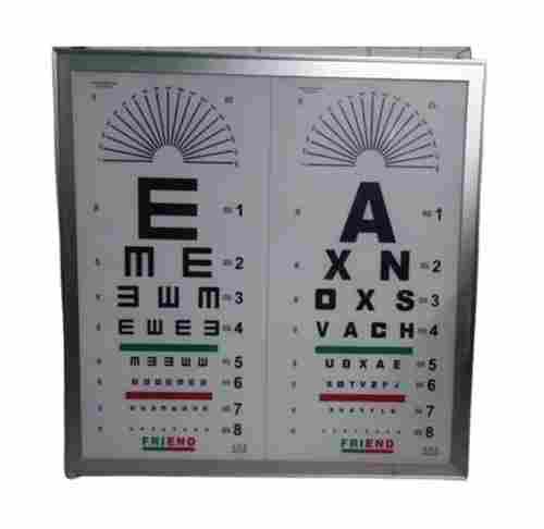 Wall Mounted Rectangular High Efficiency Electrical Vision Charts For ...