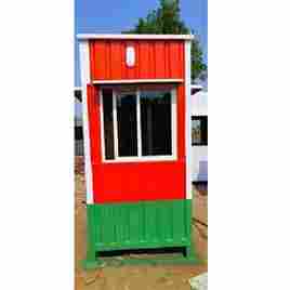 Modular Office Security Cabin, Material: Steel at Best Price in ...