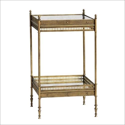 Double Shelf Side Table at Best Price in Bhiwadi | Aakaar Iron Creations (P) Ltd.