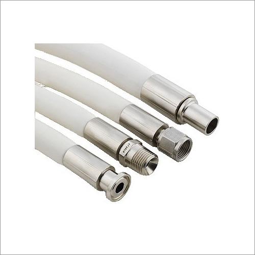 White Silicone Braided Hose With Tc End Connection at Best Price in ...