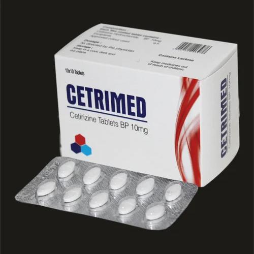 Cetrimed 10Mg Cetirizine Tablets Bp General Medicines at Best Price in ...