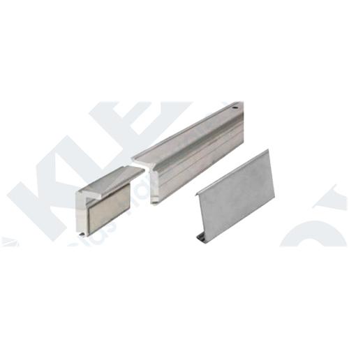 Wall Connecting Profile Application: Glass Fixing at Best Price in New ...