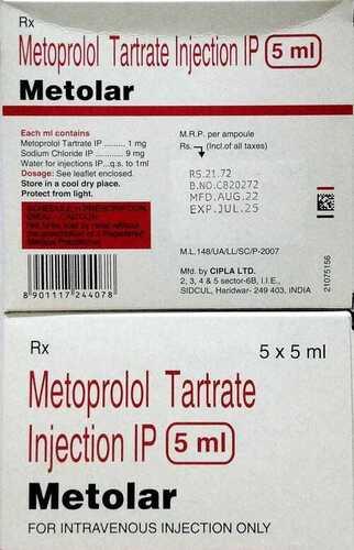 Metolar Inj Injection at Best Price in Mumbai, Maharashtra | Ram ...