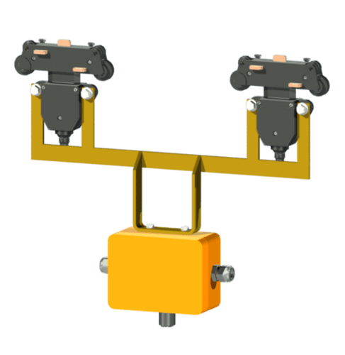 Safe Duct Mini Double Current Collector (2Sdm-Cca5X40) at Best Price in ...