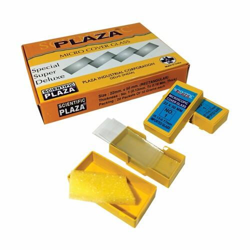 Rectangular Shape Microscope Cover Slip Application: Hospitals ...