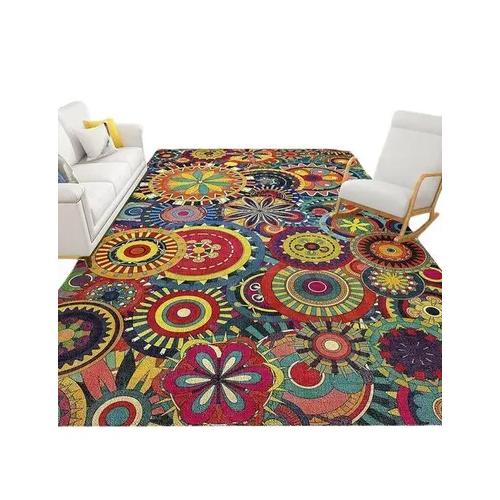 Multicolor Multi Collor Colorful Vintage Flower Designer Rugs at Best ...