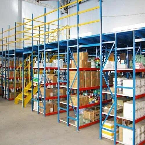 Blue Multitier Racking System at Best Price in Pune | Nikhil Equipments ...