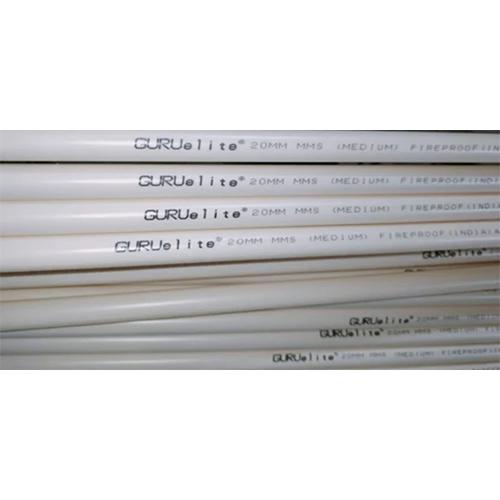 White 20Mm Electrical Conduit Mms Pipe at Best Price in Indore | Guru ...