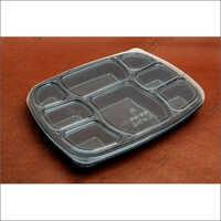 Eight Compartment Plastic Meal Tray Application: Food Industry at Best ...