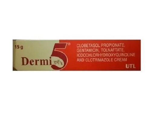 Dermi 5 Clobetasol Propionate Cream For Skin Grade: Medicine at Best ...