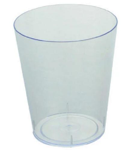80 Ml Size Round Machine Made Plastic Glasses Application: For Home at ...