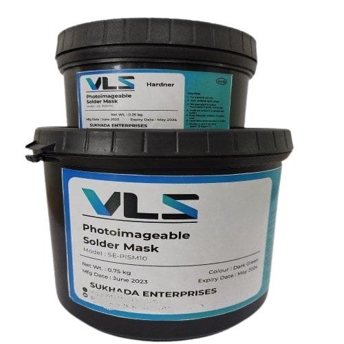 Photoimageable Solder Mask Ink Dark Green Size: Small at Best Price in ...