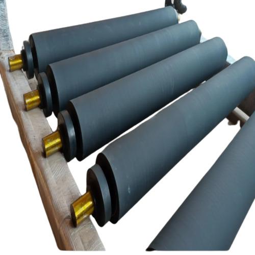 Easy To Install Printing Black Rubber Roller at Best Price in Indore ...