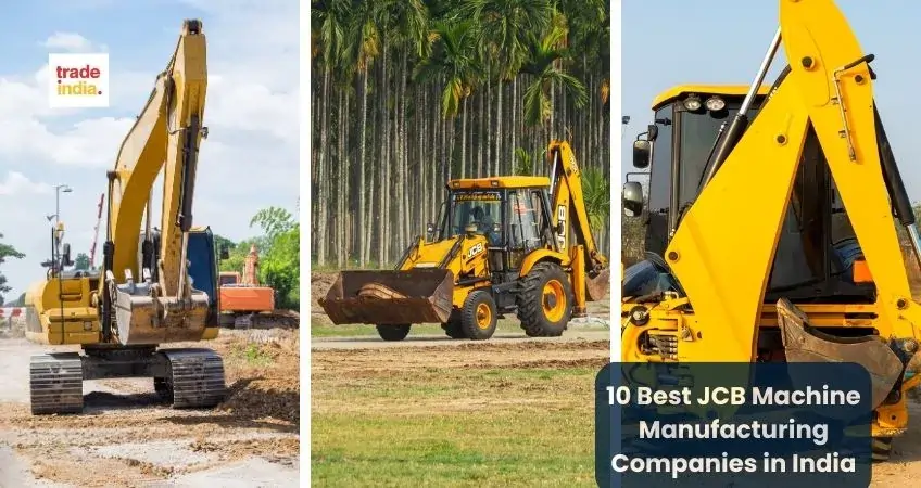 Top 10 JCB Machine Manufacturing Companies in India