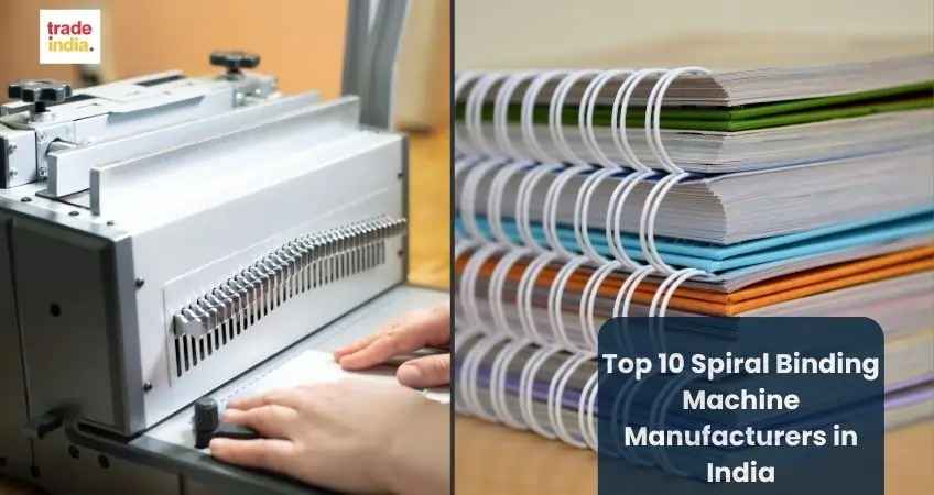 Top 10 Spiral Binding Machine Manufacturers in India