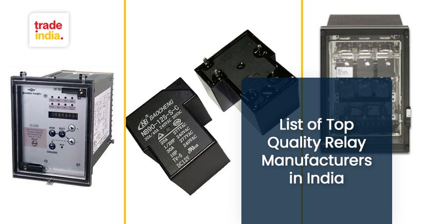 Best List Of Quality Relay Manufacturers In India